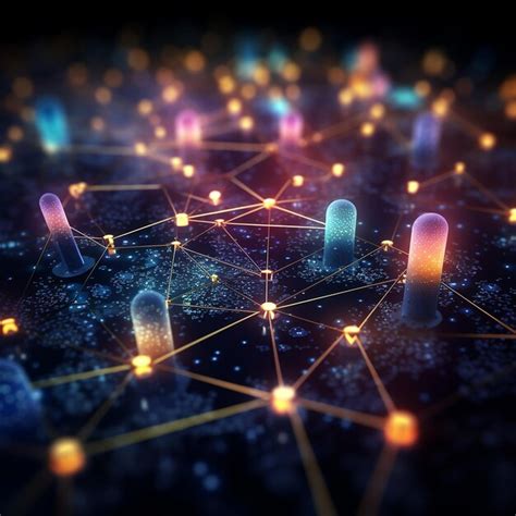 Premium Ai Image Photo 3d Interconnected Internet Connections