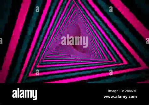 Exciting VJ Loop On An Abstract Background With Smooth Flowing Images