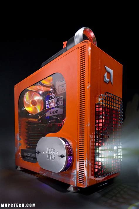 New Modded AMD Case By Bill At MNPCTech Com Custom Computer Case Custom Computer Custom Case