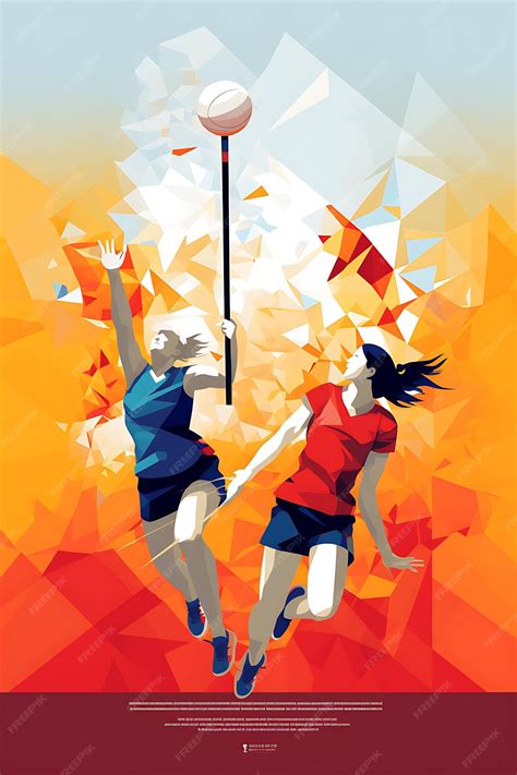 Diseño De Cartel De Agilidad Y Reflejos De Bádminton Esquema De Colores
