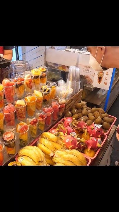 매일 신선한 과일로 만드는 생과일쥬스 맛집 Shorts Youtube