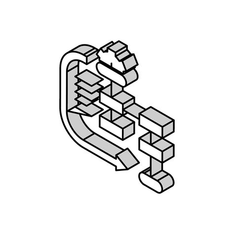 Uml Diagrams Analyst Isometric Icon Vector Illustration 39304623 Vector