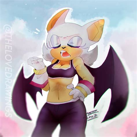 Rouge Sonic Riders By Thelovedrawingsbr On Deviantart