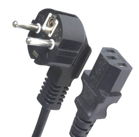 Schuko Plug To Iec 60320 C13 Power Cord China Power And Cord