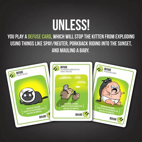 Exploding Kittens Game Nsfw Deck Edition