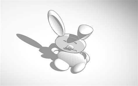 3d Design Bunny Tinkercad