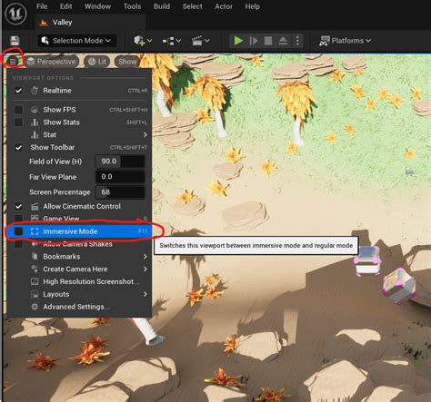UE5View Port を全画面で表示したい