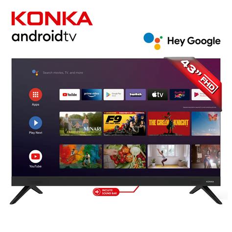 Android TV KONKA - 43" Full HD LED (KDG43RR680PRO)