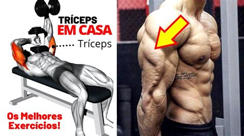 Os 5 Melhores Exercícios De TrÍceps Para Fazer Em Casa Treino De
