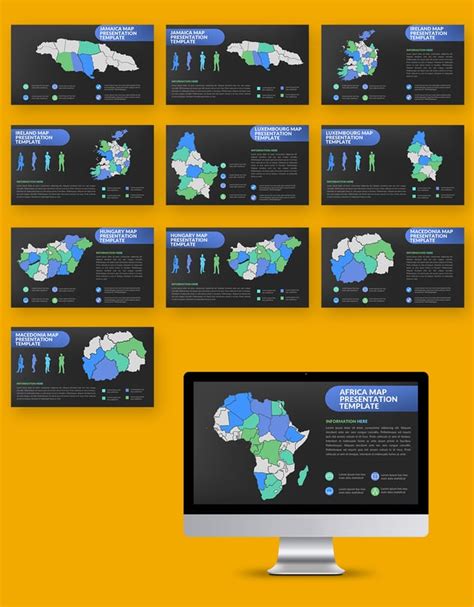 Maps Powerpoint Incl Map And Powerpoint Envato