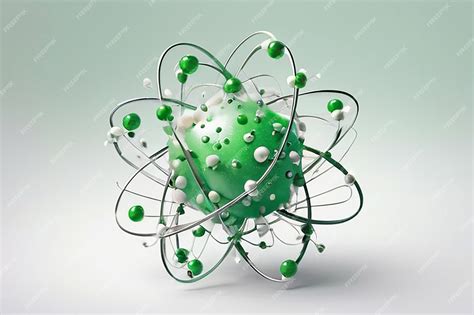 Electron Cloud Atom Model Structure Erwin Schrodinger Atomic Orbital