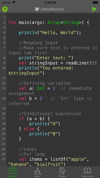 Kotlin Programming Compiler By Ketan Appa