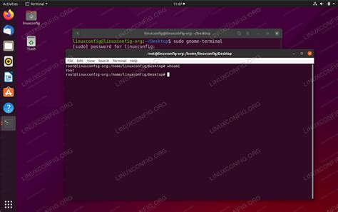 Open Terminal As Root On Ubuntu 2004 Focal Fossa Linux Tutorials Learn Linux Configuration