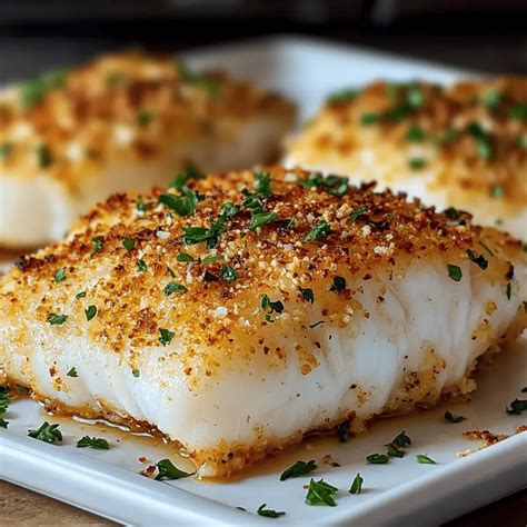Easy Oven Baked Cod With Parmesan Crust A Delicious Delight
