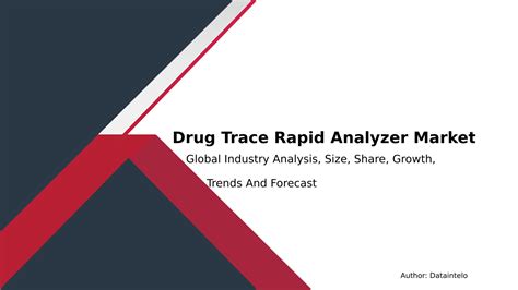 Drug Trace Rapid Analyzer Market Report Global Forecast From 2025 To 2033