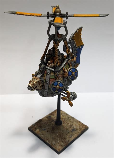 3d Printable Dwarf Flying Machine Highlands Miniatures By Highlands