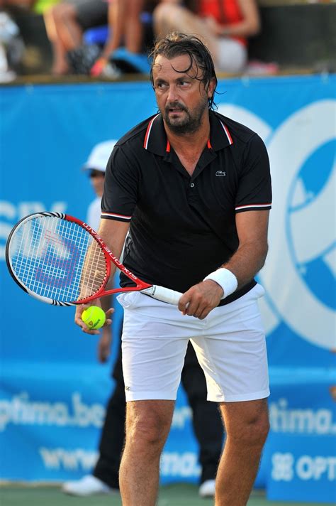 Henri Leconte At Optima Open 2012 Tennis Henri Leconte