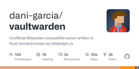 Issues · Dani Garciavaultwarden · Github