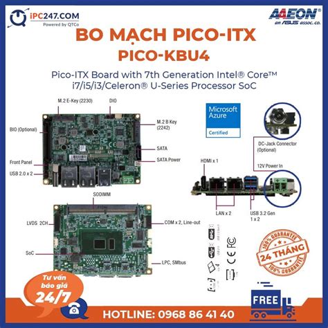 Bo Mạch RICO 3399 PICO ITX