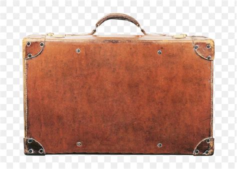 Leather Briefcase Png Sticker Transparent Free PNG Rawpixel