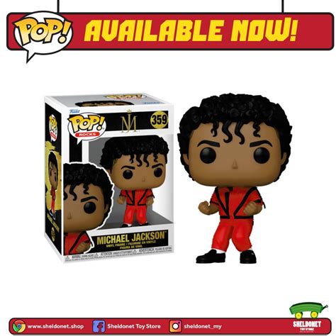 Funko Pop Rocks Michael Jackson Michael Jackson Thriller Shopee