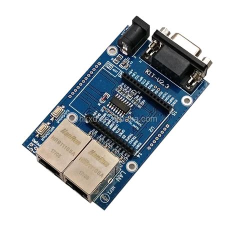 Module Hlk Rm04 Uart To Wifi Serial Port To Wifi Module Test Base Board