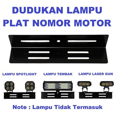 Jual Dudukan Bracket Lampu Led Tembak Tatakan Braket Besi Breket Tanduk