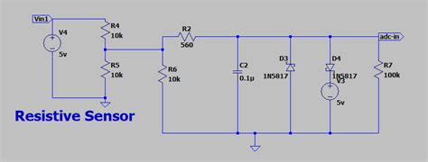 Adc Floating Analog Input Of ADS Electrical Engineering Stack Exchange