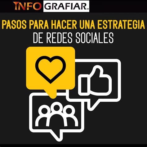 Pasos Para Hacer Una Estrategia De Redes Sociales Infografiar