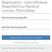 Amazon Learn Windows PowerShell In A Month Of Lunches Jones Donald W