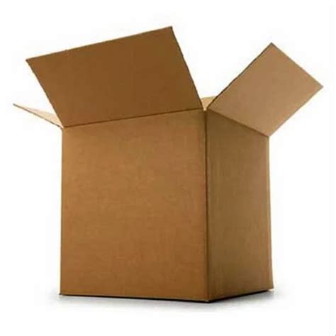 Brown Rectangular Corrugated Box Weight Holding At ₹ 15piece
