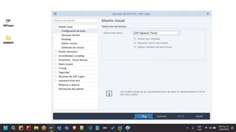 Cambiar Tema En Sapgui En Sap Youtube