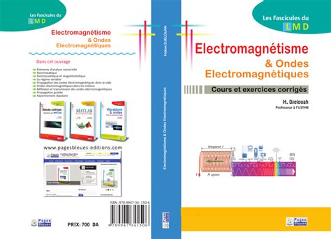 PDF Electromagnétisme et Ondes électromagnétiques Cours et Exercices corrigés