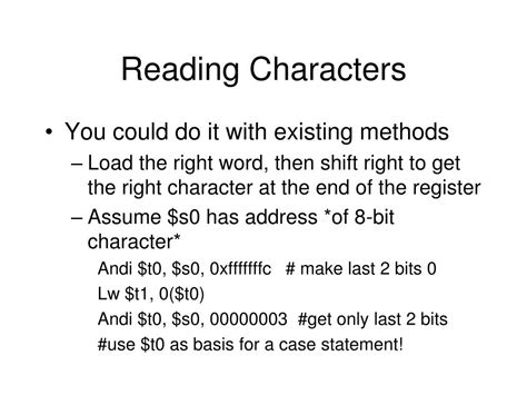 Ppt Exploring Assembly Language Programming In Cpsc 252 Powerpoint