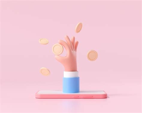 3d 돈 절약 아이콘 개념입니다 흰색 배경 3d 렌더링 그림 격리에 지갑 청구서 동전 스택 및 신용 카드 프리미엄 사진