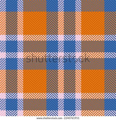 Texture Background Seamless Check Fabric Pattern Stock Vector Royalty Free