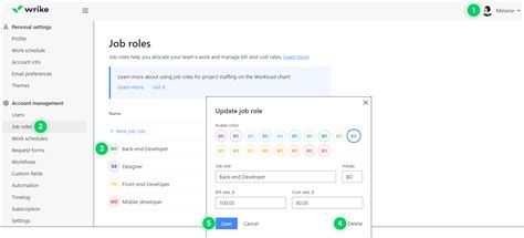 Editing And Deleting Job Roles Wrike Help Center