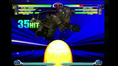 Sega Dreamcast Mvc2 R Heart D H C To Dr Doom Combo On Sentinel
