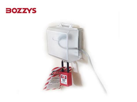 Lockable Socket Safety Cover With Safety Padlock Bozzys Wenzhou