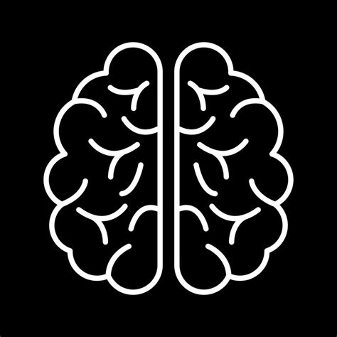 Brain Vector Icon 14807281 Vector Art At Vecteezy