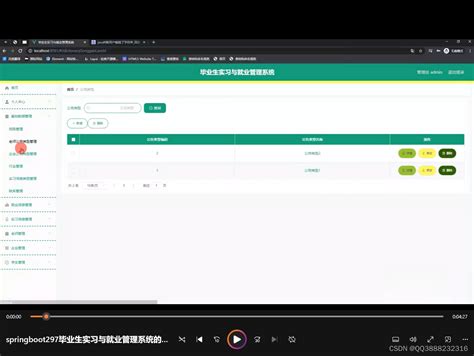 基于springbootvue毕业生实习与就业管理系统的设计与实现万字文档和ppt源码lw部署文档讲解等 Csdn博客