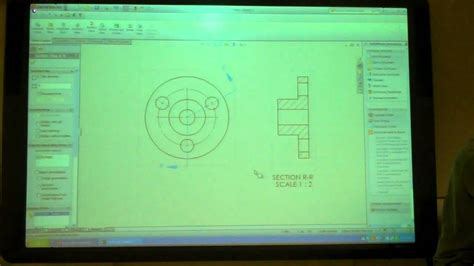 Solidworks Aligned Sections YouTube