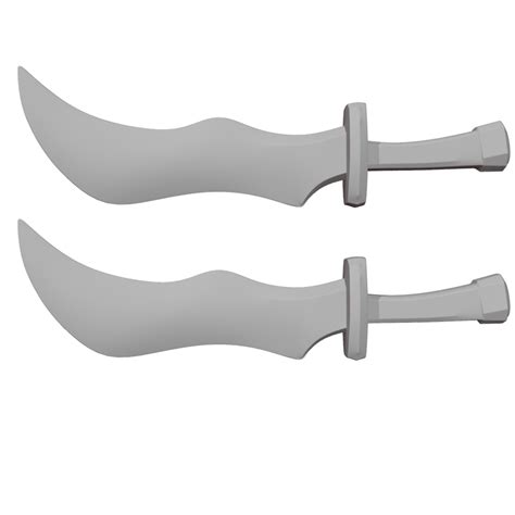 3d File League Of Legends Kitty Cat Katarina Weapons Cosplay 🐱・3d
