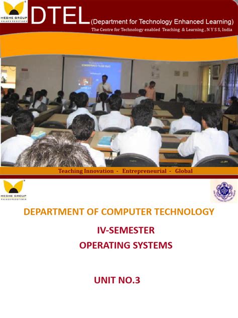 Unit 3 Pdf Operating System Technology Computer Engineering