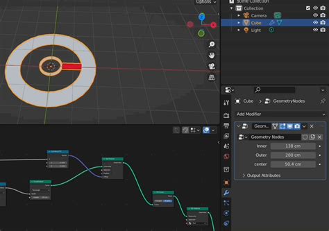 Geometry Nodes On Geonodes How Do I Apply Normalization On Two Measurements Blender Stack