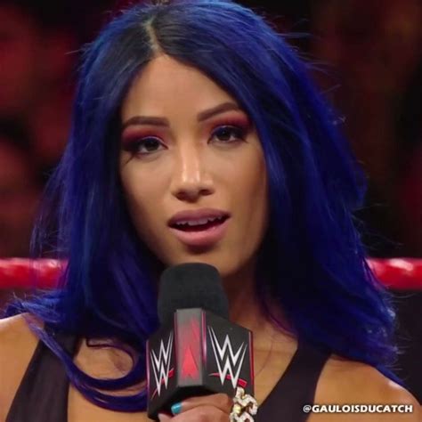 Les Gaulois du Catch on Twitter Sasha Banks avait des choses à dire