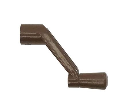 Wrs Brown Operator Handle 38 Spline — Window Hardware Direct