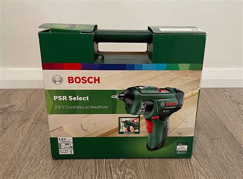 Bosch PSR Select Cordless Screwdriver Review