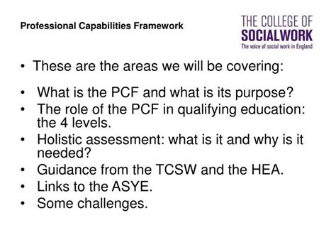 Ppt Pcf Professional Capabilities Framework Powerpoint Presentation