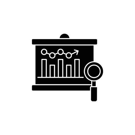 Graph Analysis Icon Solid Icon 26265411 Vector Art At Vecteezy